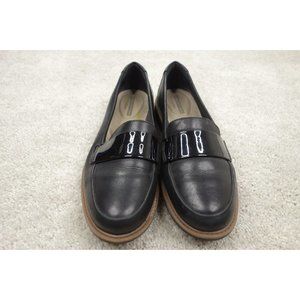 Clarks | Shoes | Clarks Collection Shoes Womens 6 Black Nubuck Leather ...